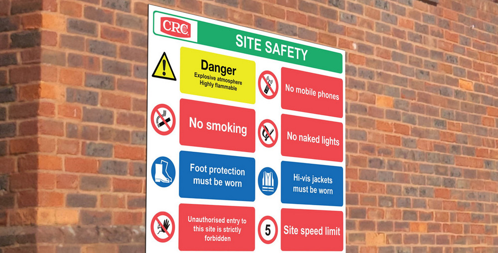 CRC Site Safety Signs | Durleigh