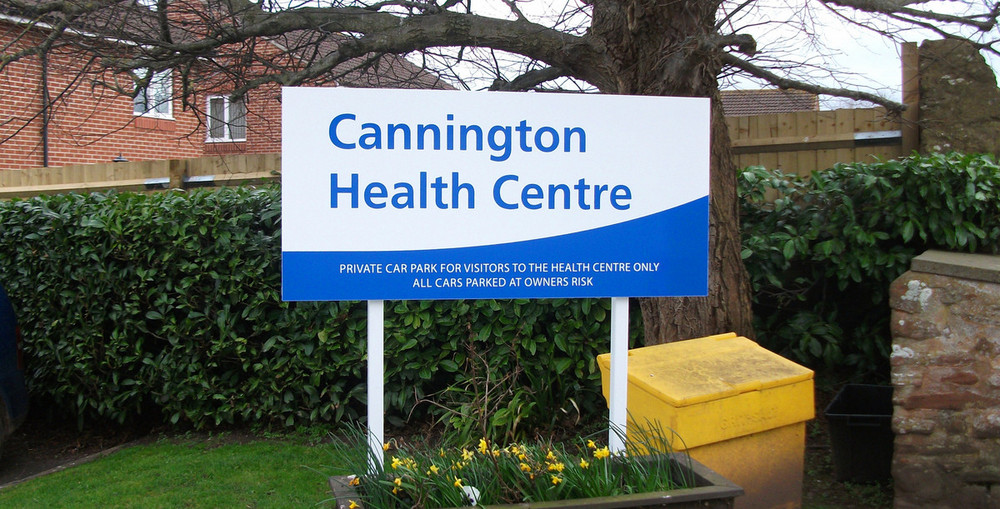 Signage for Cannington Medical Centre | Durleigh
